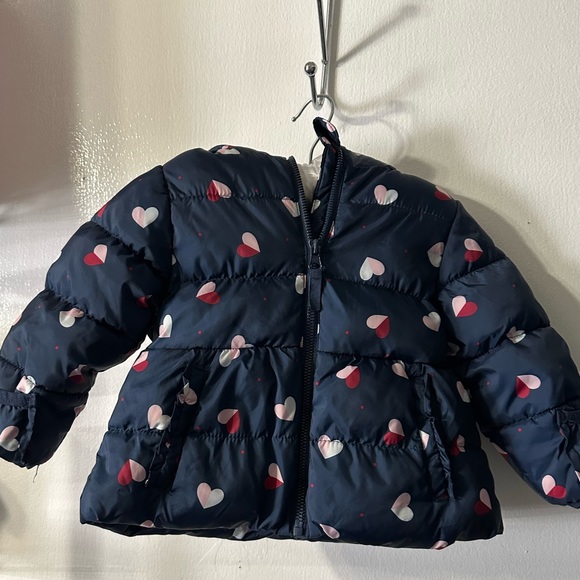 wonder nation | Jackets & Coats | Wonder Nation Puff Jacket Blue With ...